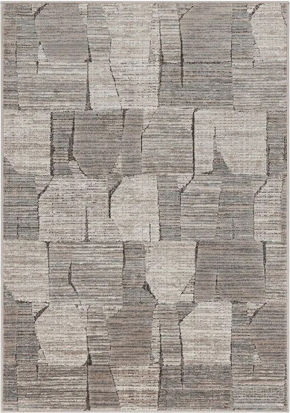 Breno Kusový koberec AMARNA 88021/E7CJ, 133x190 cm, Vícebarevné/Béžová