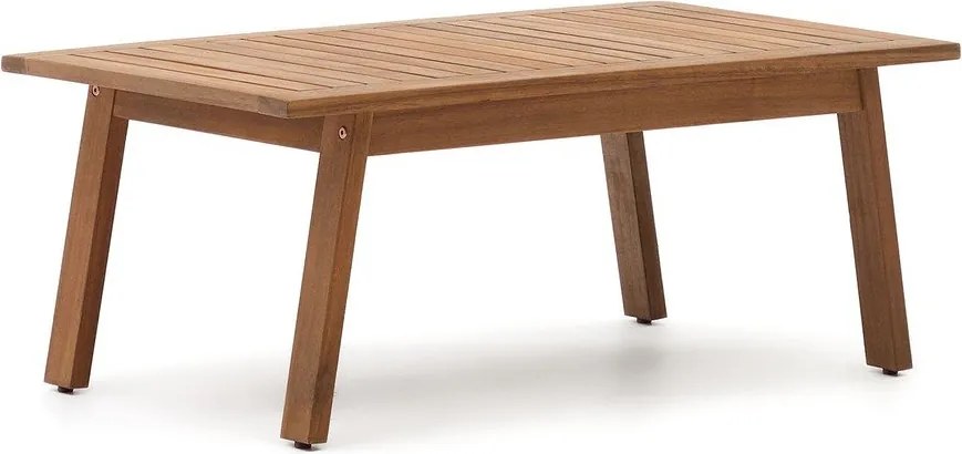 Béžový/v tmavě přírodní barvě zahradní lounge set z masivu akácie pro 4 Frares – Kave Home