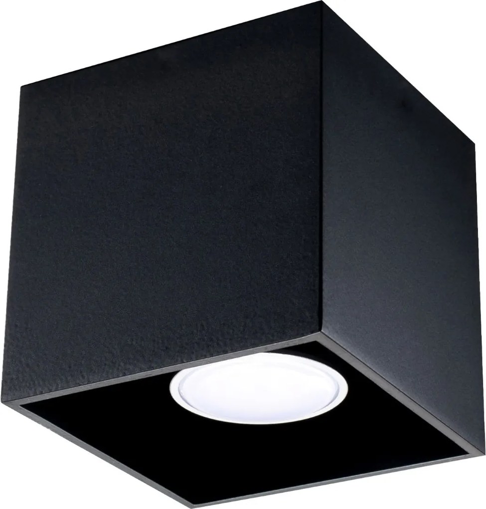 Sollux Lighting Stropní svítidlo QUAD 1 černé