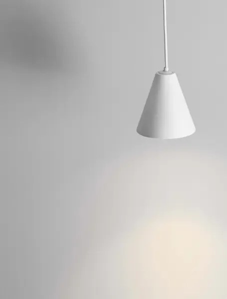 LED bílý moderní lustr Irmos