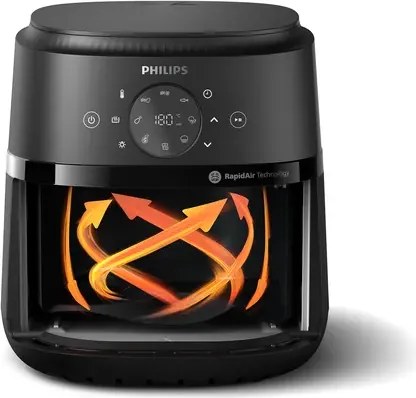 Philips 2000 Series Airfryer 2000 series, objem 4,2 l (stříbrná) NA221/00