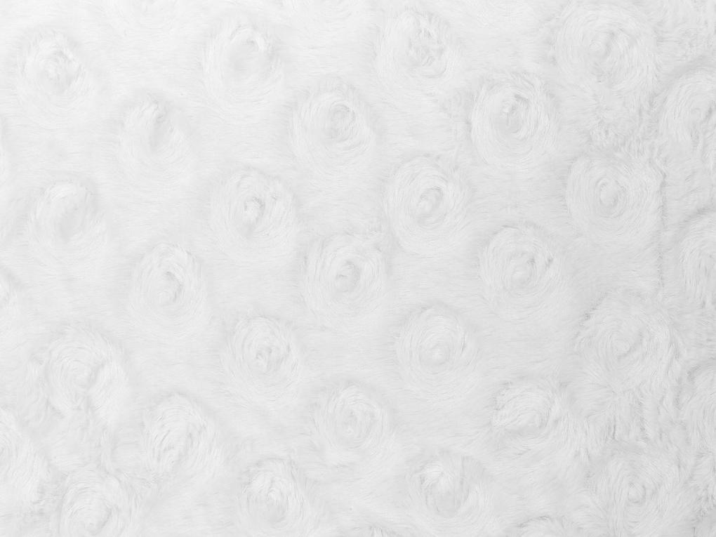 Přikrývka 150 x 200 cm bílá KANDILLI Beliani
