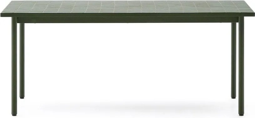 Zahradní jídelní stůl s keramickou deskou 101x223 cm Maurina – Kave Home