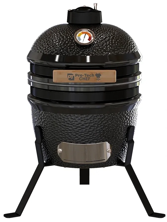 Gril Kamado Egg 13", průměr roštu 27 cm, černý