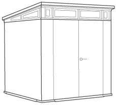 Zahradní domek ARTISAN Keter 214x218x226 cm