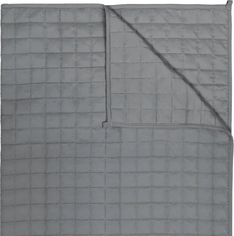 Zátěžová přikrývka antistresová 6,8 kg Rebel RBA-6014-6.8, 150 x 200 cm, šedá