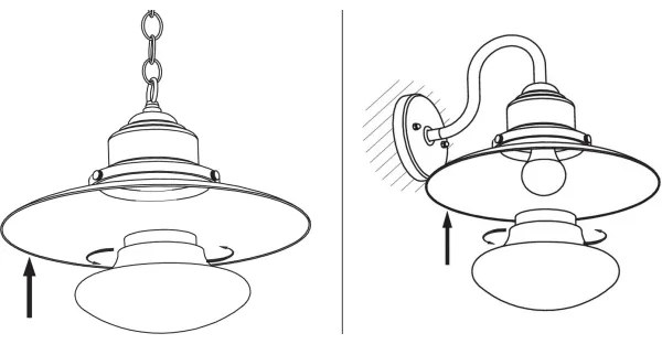 Redo 90094 - Náhradní stínidlo k lustru, k lampě ELIO bílá