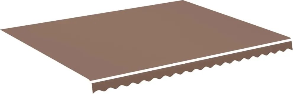 vidaXL Náhradní plachta na markýzu 4,5 x 3,5 m [311950] Barva: krémová