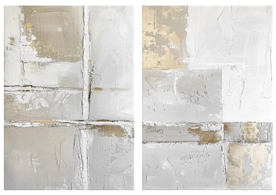 Obrazy s ručně malovanými prvky v sadě 2 ks 50x70 cm Sail – Styler Biano.cz