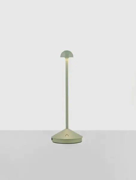 Venkovní stolní lampa Lumo zelená