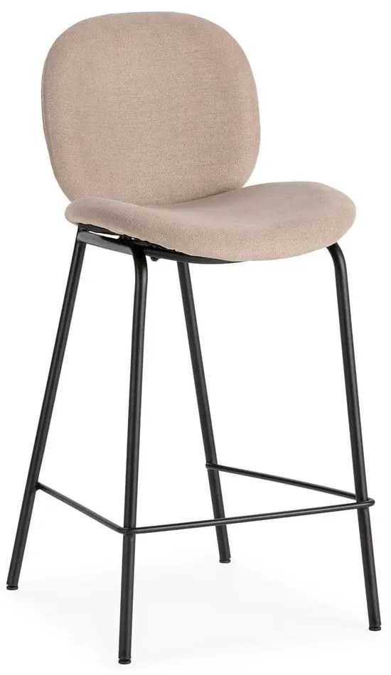 Béžové barové židle v sadě 2 ks (výška sedáku 65 cm) Cori – Marckeric