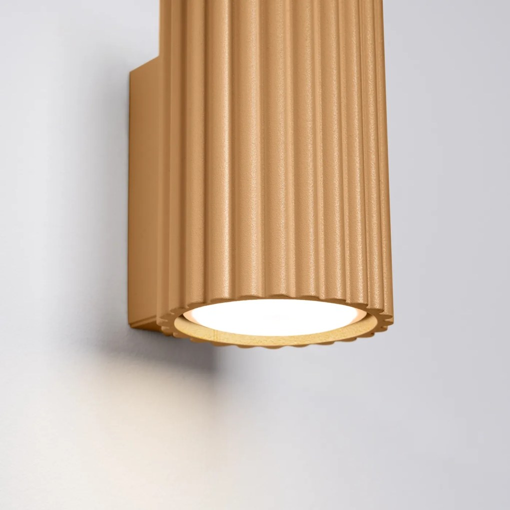 Sollux Lighting Nástěnné svítidlo KARBON 10 zlaté