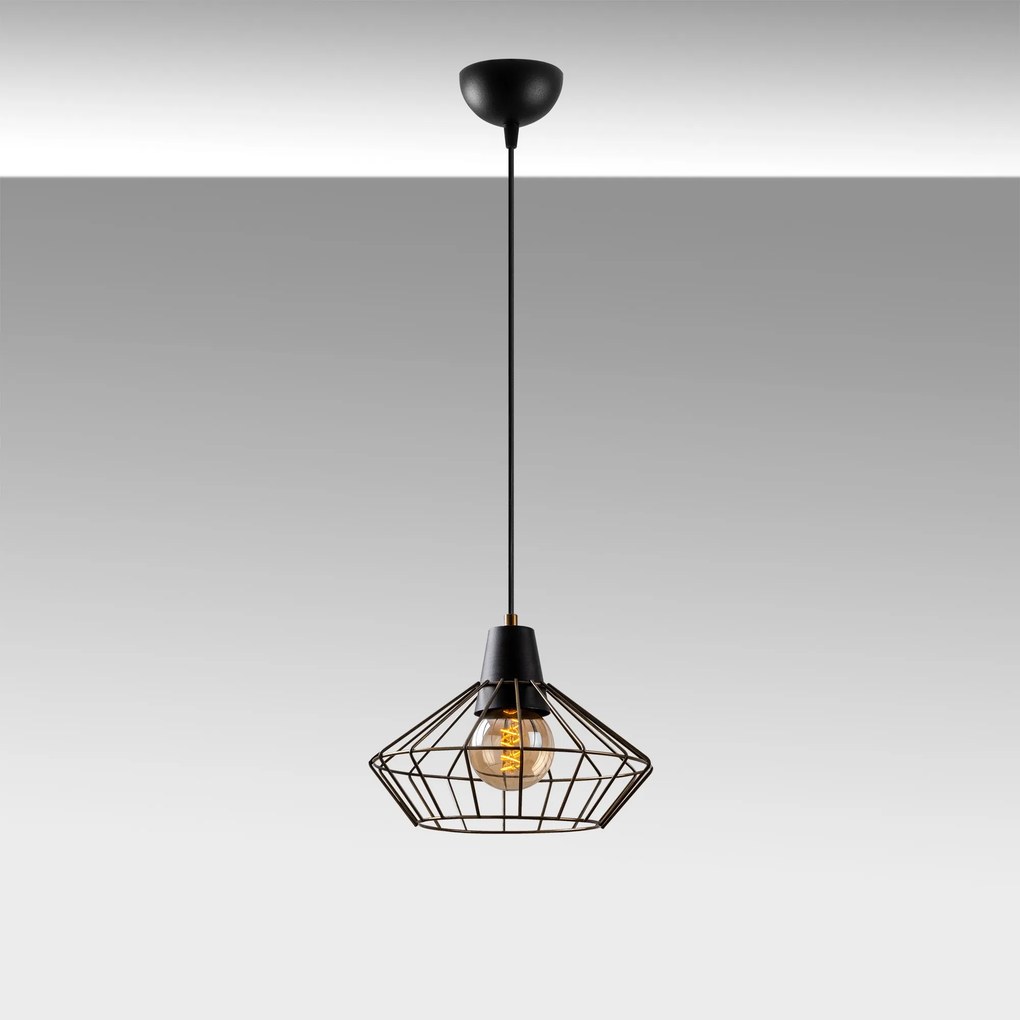 OPVIQ Závěsné osvětlení WIRE mosaz 584TTM1452