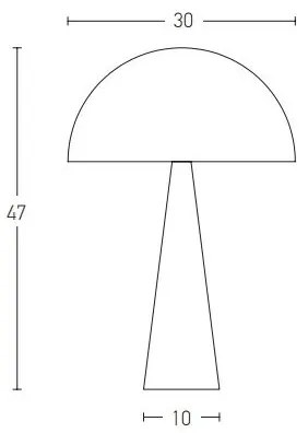 Zambelis 20210 - Stolní lampa 1xE27/25W/230V černá