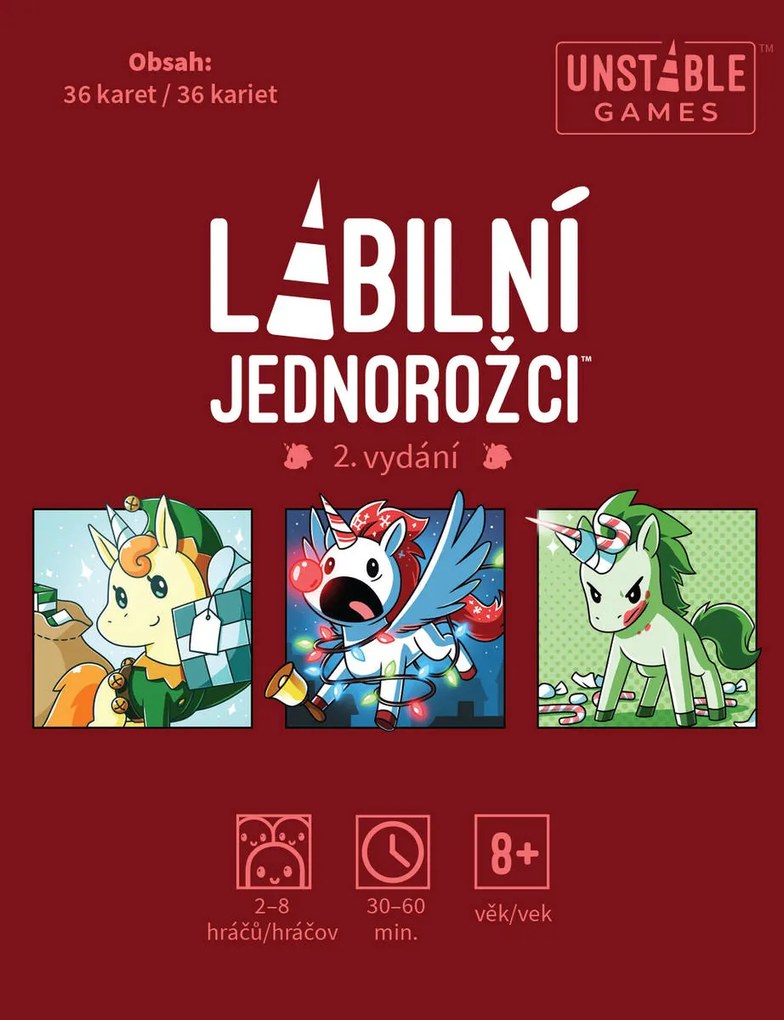 _Ostatní 1_ ADC Hra Labilní jednorožci: Vánoční speciál (rozšíření) *SPOLEČENSKÉ HRY* asteeuu08cs