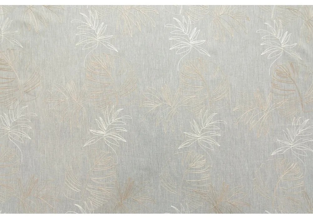 Béžová záclona 140x260 cm Cybele – Mendola Fabrics