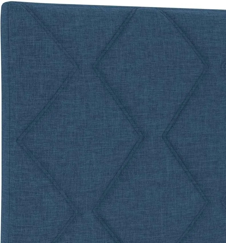 Čelo postele Modrá 90 cm textil 3337892