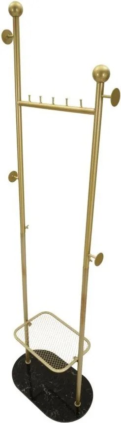 Kovový věšák ve zlaté barvě 48x178 cm Olaf – Mauro Ferretti