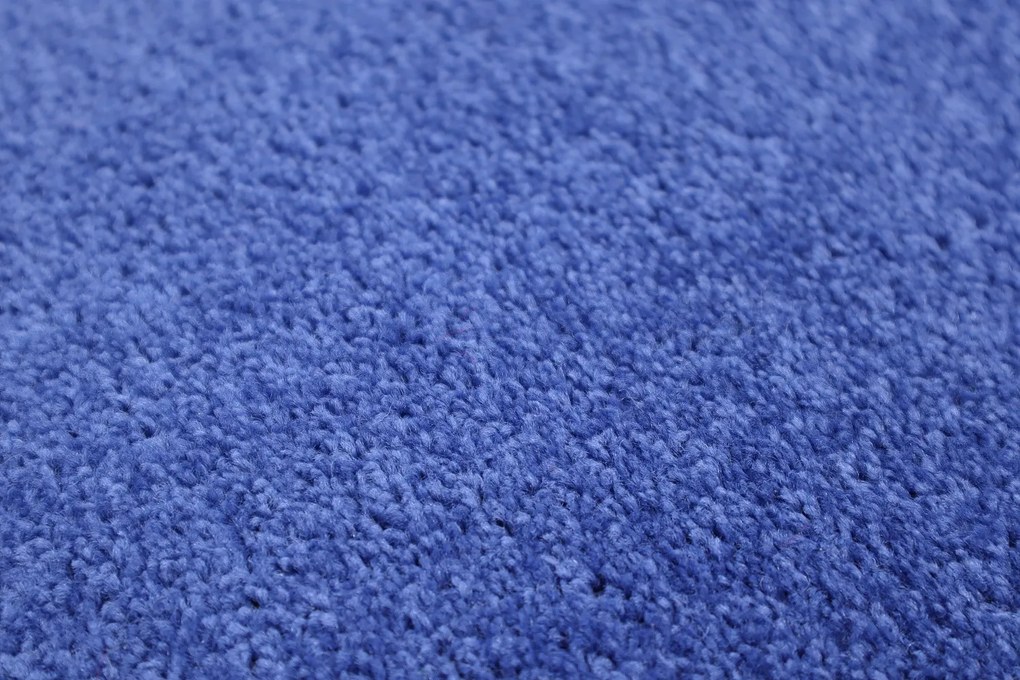 Vopi koberce Kusový koberec Eton modrý 82 kruh - 120x120 (průměr) kruh cm