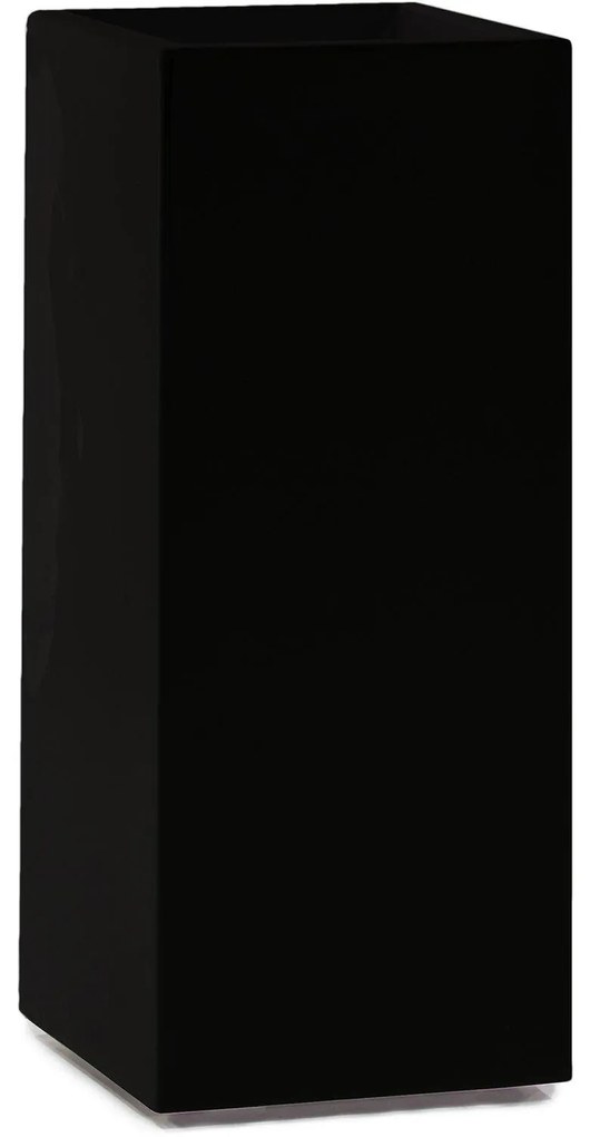 Premium Tower květinový obal Black Rozměry: 40 cm strana x 90 cm výška
