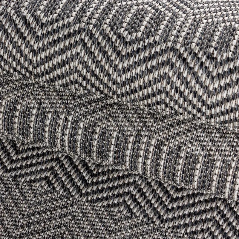 Ayyildiz, Kusový koberec Aruba 4903 grey – na ven i na doma, 200x290, šedá, chodba / předsíň
