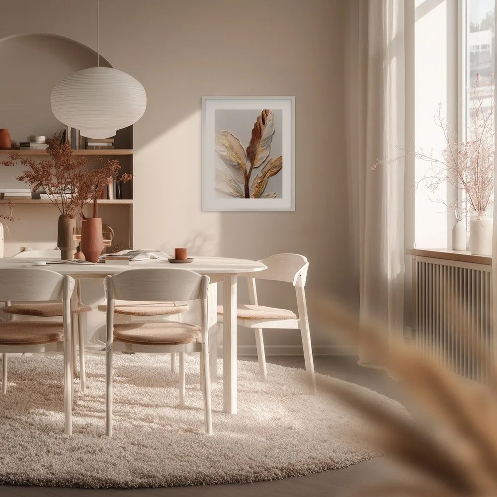 Tištěný obraz s rámem 40x50 cm Golden Strelitzia – Styler