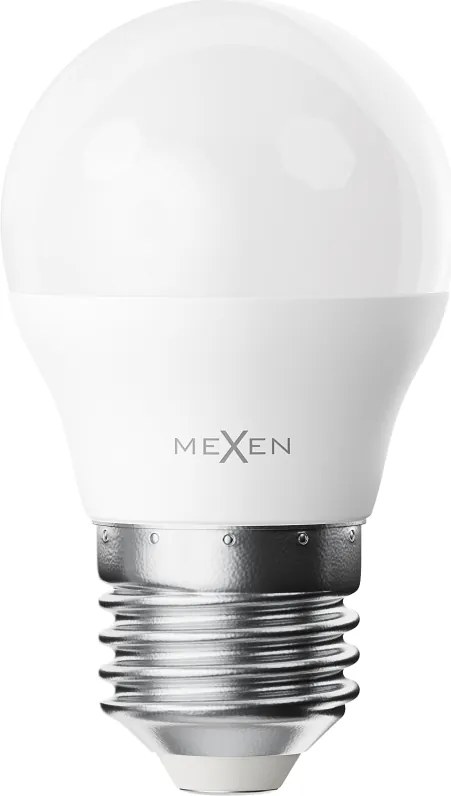 Mexen Nova, LED žárovka E27, G45, 6W, neutrální - 4000K, 630 lm - L101-E27-0640-01