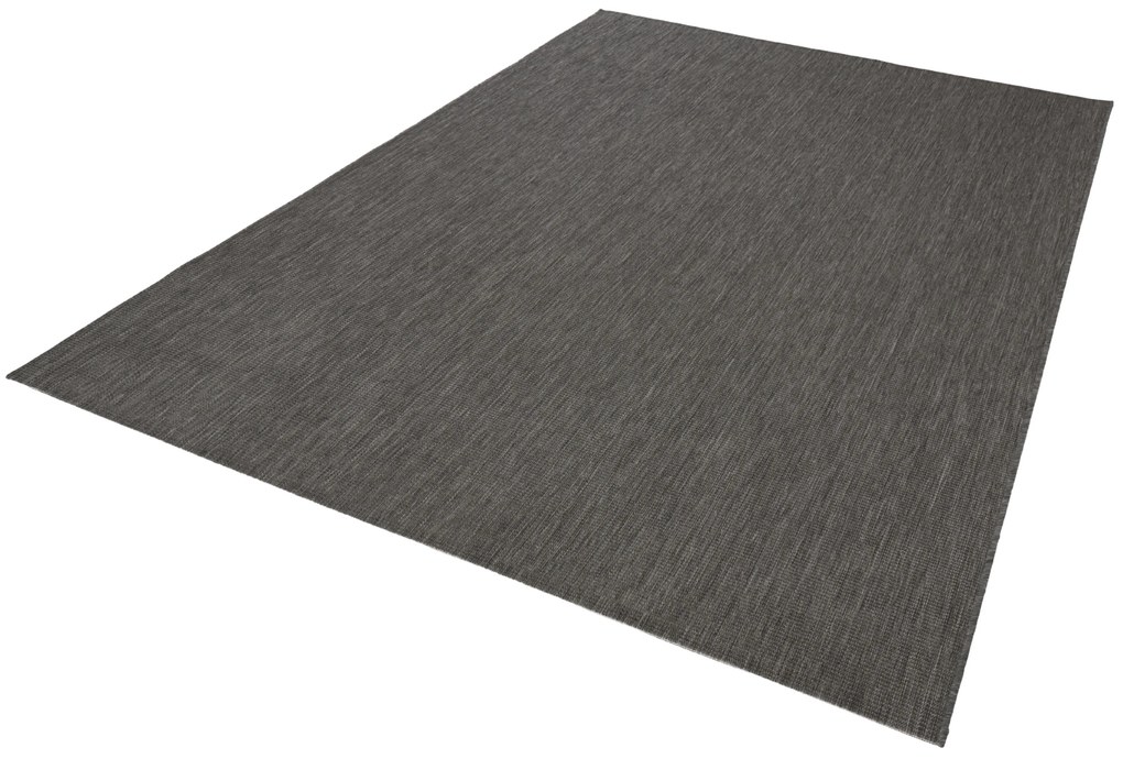 Hanse Home, Kusový koberec Meadow 102729 Anthracite – na ven i na doma, 200x290, šedá, chodba / předsíň