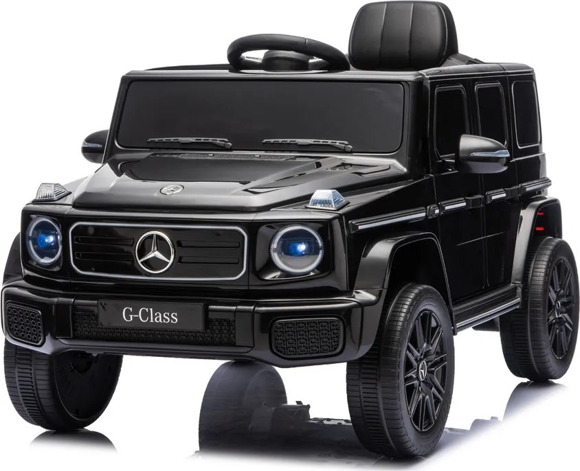 LEAN CARS Akumulátorové vozidlo Mercedes G 4x4 24 V 2580, černé