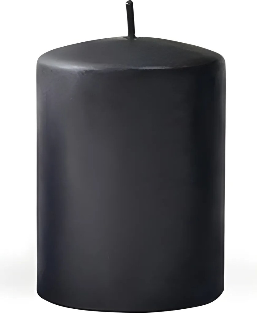 Parafínová svíčka Classic Candles 17,5 cm černá