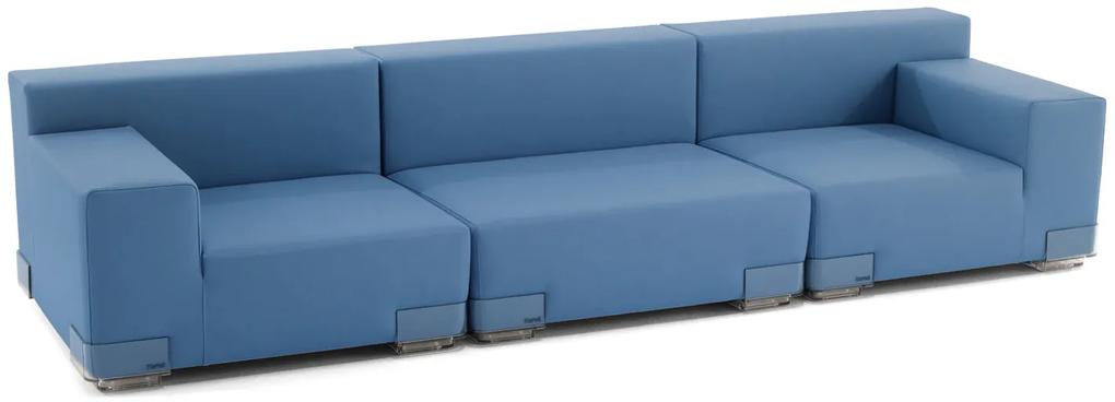 Kartell designové sedačky Plastics Tech Sofa (3-seater elements)