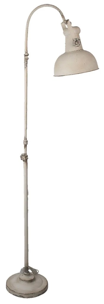 Krémová stojací lampa Lumos s patinou - 59*27*189 cm