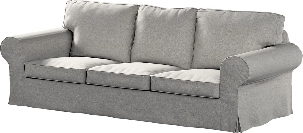 Potah na pohovku IKEA Ektorp 3-místná, rozkládací STARÝ MODEL PIXBO barva šedá látka pletený vzor
