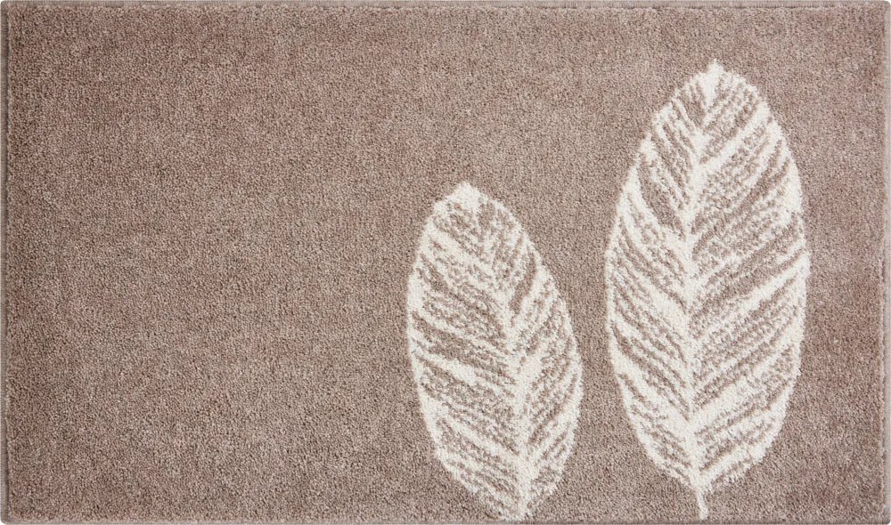 GRUND Koupelnová předložka DUETTO taupe Rozměr: 70x120 cm