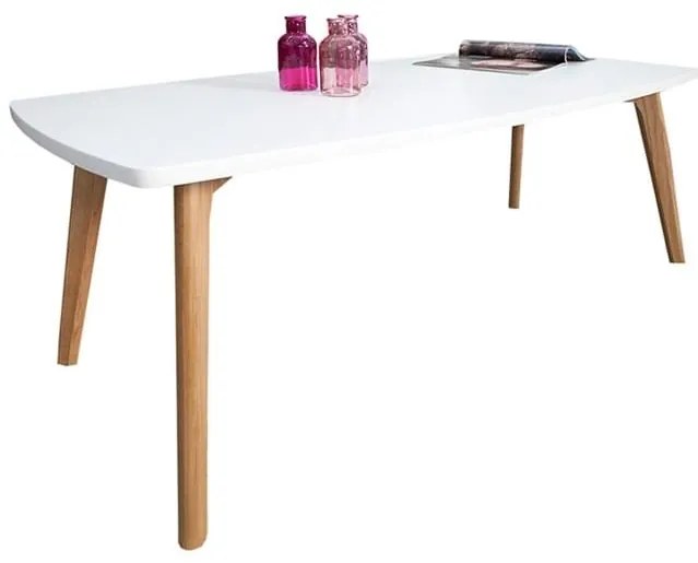 INV Konferenční stolek Epsi 110cm bílý