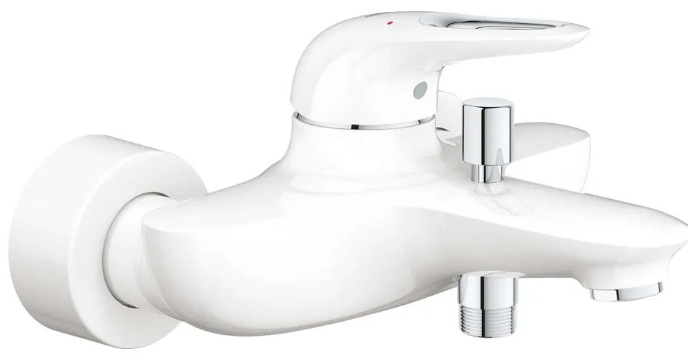 Grohe Eurostyle - Páková vanová baterie, měsíční bílá/chrom 33591LS3