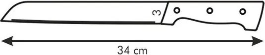 TESCOMA Nůž na chléb HOME PROFI 21 cm
