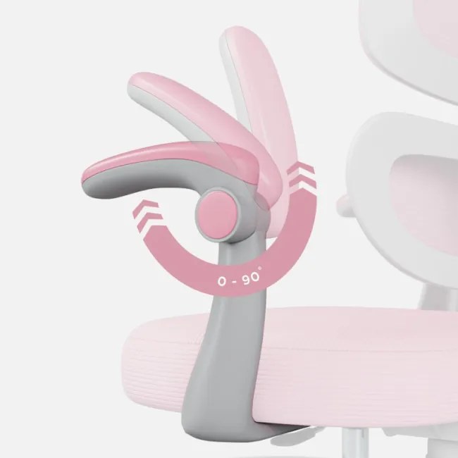 Dětská otočná židle Mark Adler Junior 4.4 Pink