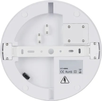 Brilagi - LED Venkovní stropní svítidlo BENE LED/24W/230V pr. 26 cm bílá IP54