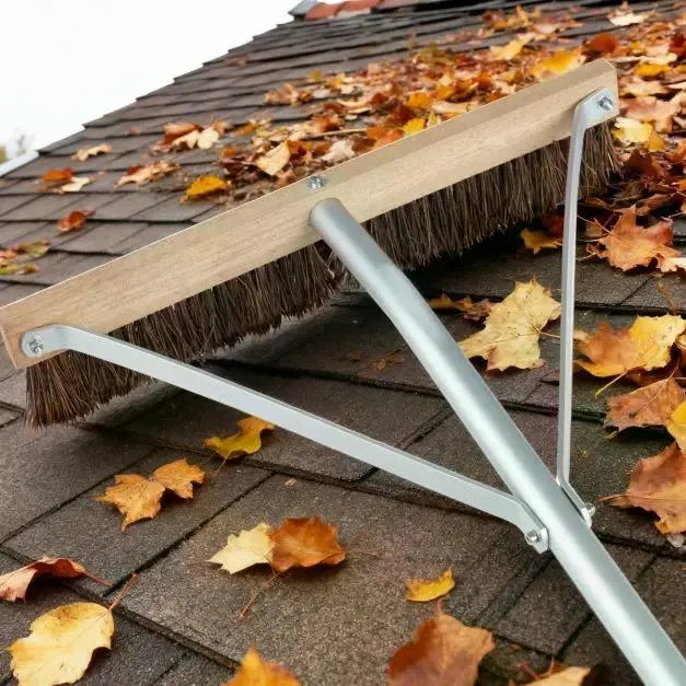 Střešní kartáč na čištění listí a nečistot, 6,3 m NP12976