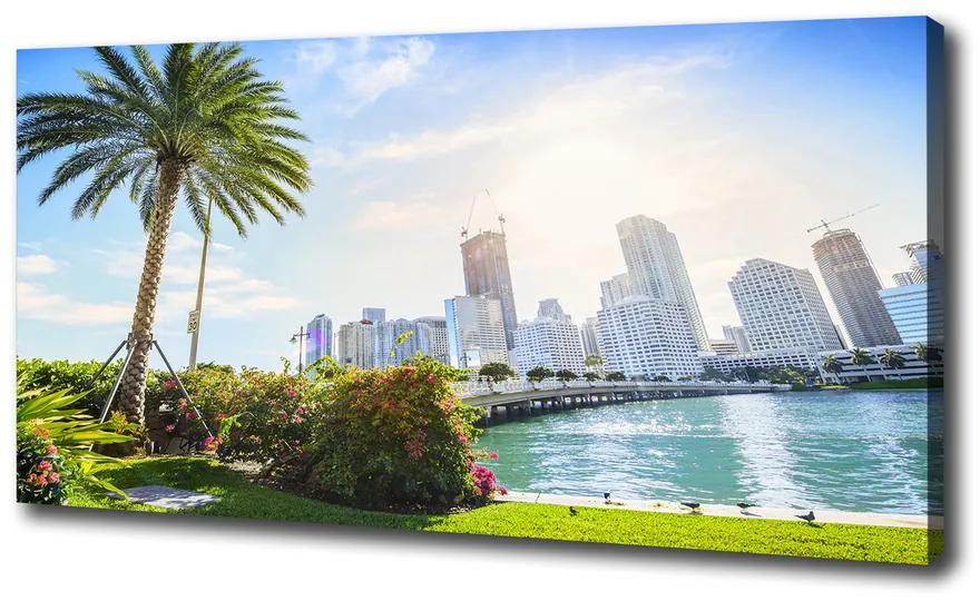 Wallmuralia Foto obraz tištěný na plátně Miami USA 100x50 cm