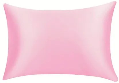 Saténový potah na polštář - 50x74 cm, více barev Barva: Růžová