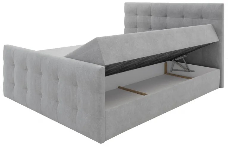 Kontinentální postel Peregryn 2, Rozměr postele: 140 x 200 cm, Potah: Rico 18