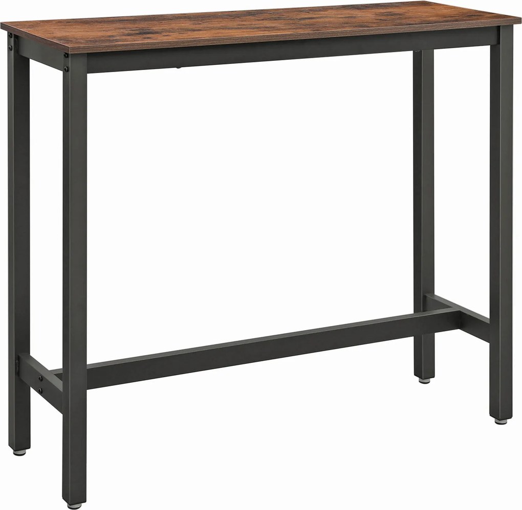 XXXLutz BAROVÝ STŮL, hnědá, černá, 120/40/100 cm Boxxx - Barové stoly - 002543003001