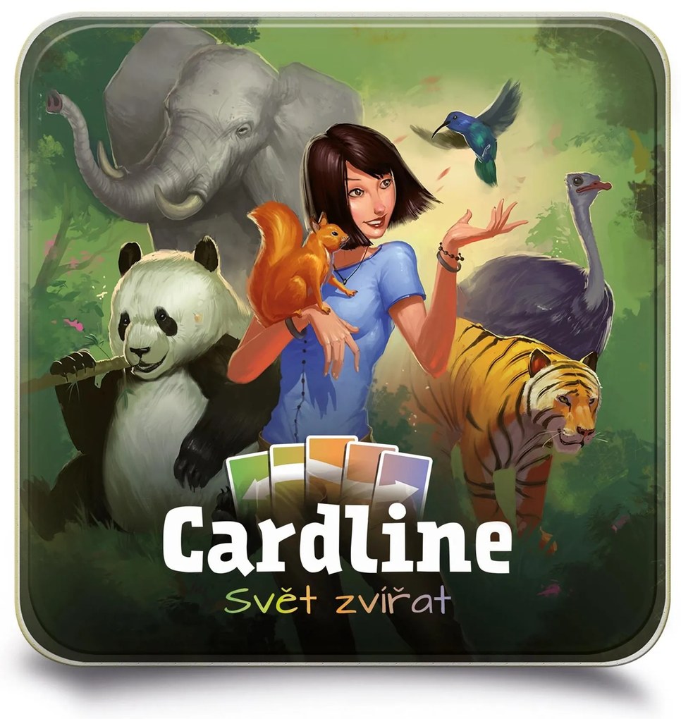 Karetní hra cardline - svět zvířat