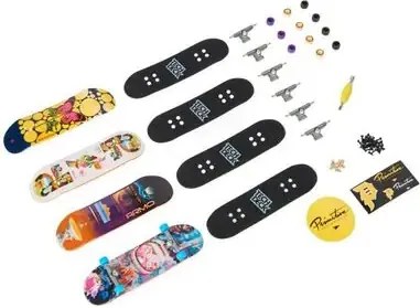 Spin Master Tech Deck Fingerboard Čtyřbalení / od 6 let