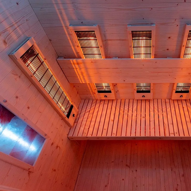 BPS-koupelny Infrasauna Relax HYD-6713 153x110, 2-3 osoby
