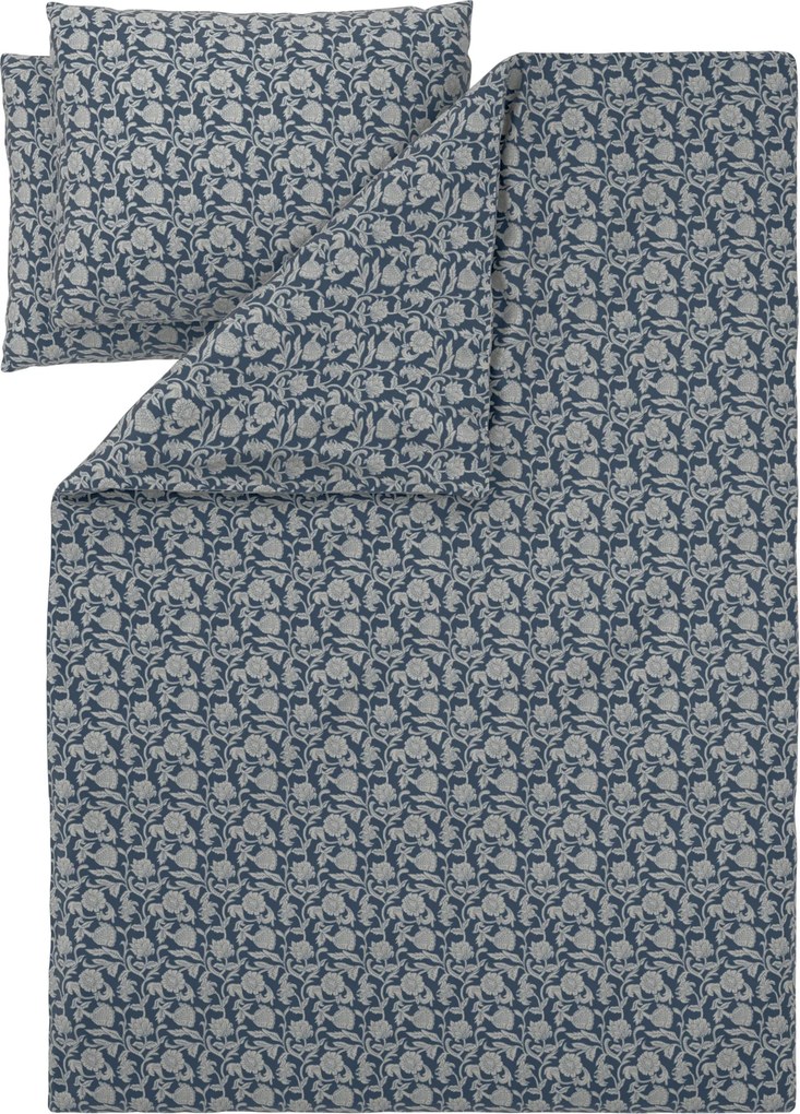 Livarno® Ložní povlečení Renforcé, 200 x 220 cm, 70 x 90 cm (modrá)
