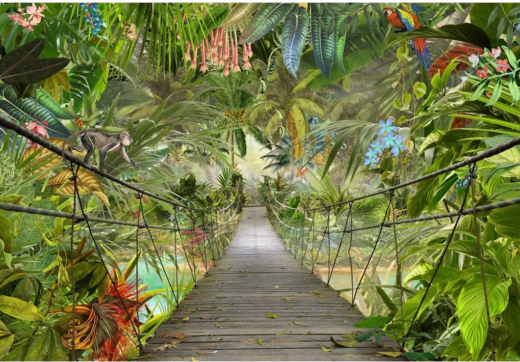 Komar Papírová fototapeta Wild Bridge 368 x 254 cm