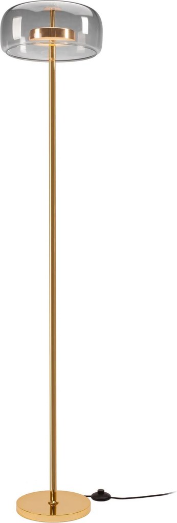 Toolight - podlahová stojací lampa Reno E27, 300216, zlatá, OSW-09853